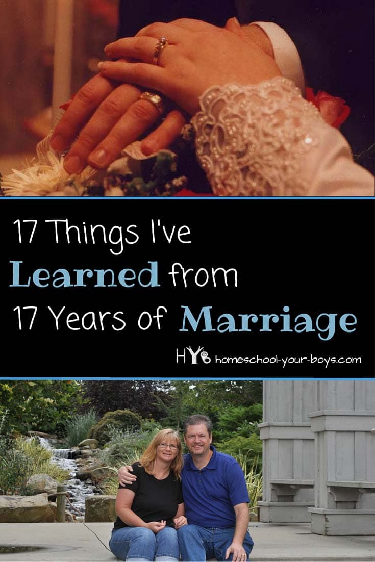 17 Things I've Learned from 17 Years of Marriage