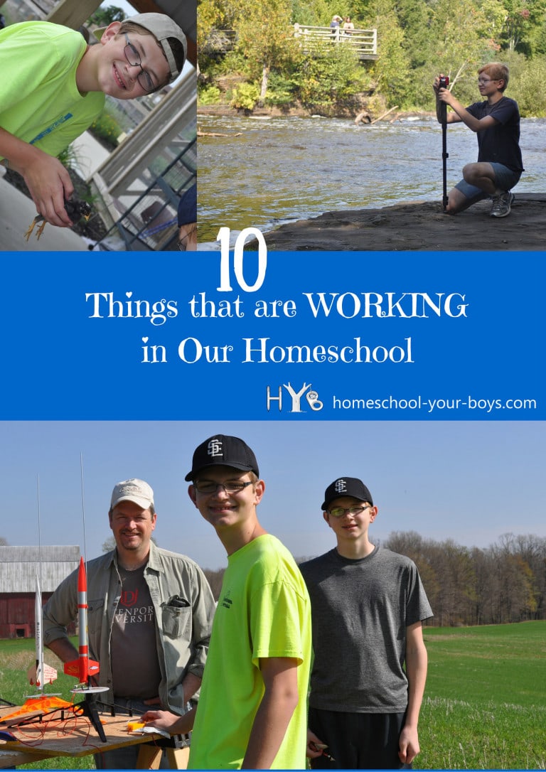 10 Things That are Working in Our Homeschool - Homeschool Your Boys