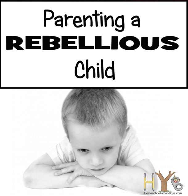 Parenting a Rebellious Child - Homeschool Your Boys