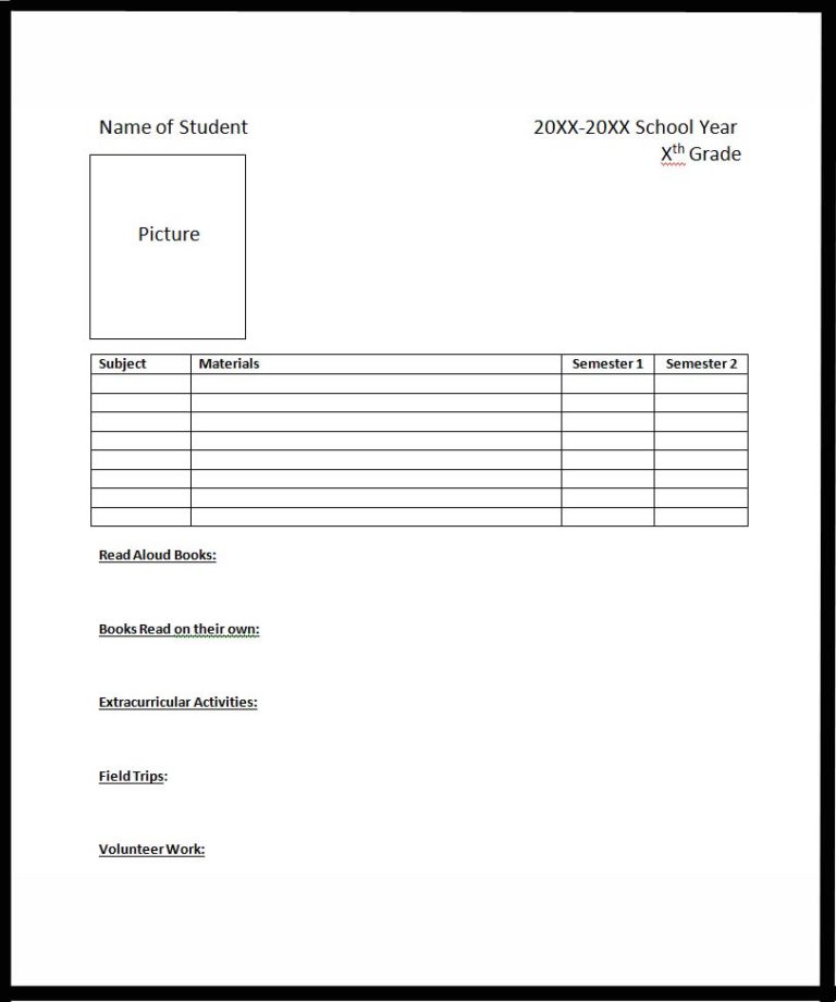 Simple and Straightforward Homeschool Record Keeping - Homeschool Your Boys
