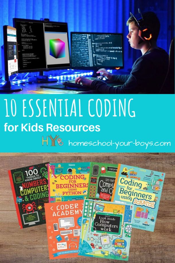 10 Essential Coding for Kids Resources - Homeschool Your Boys