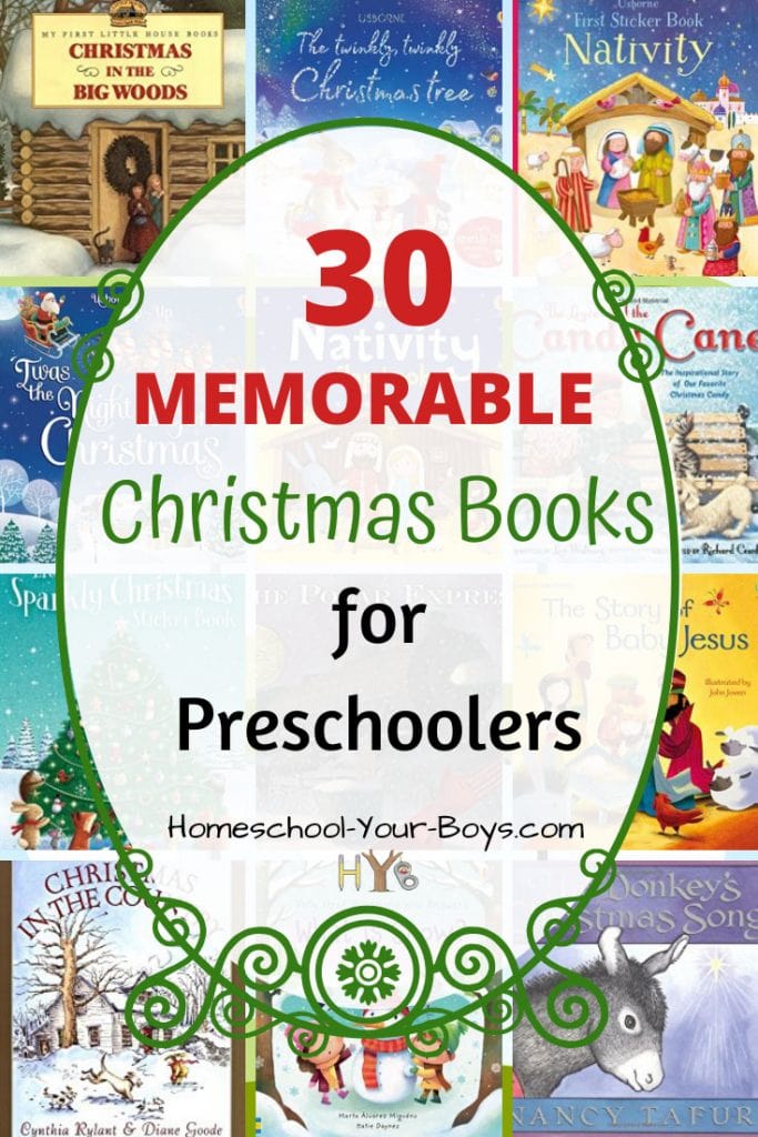 30 Memorable Christmas Books for Preschoolers - Homeschool Your Boys