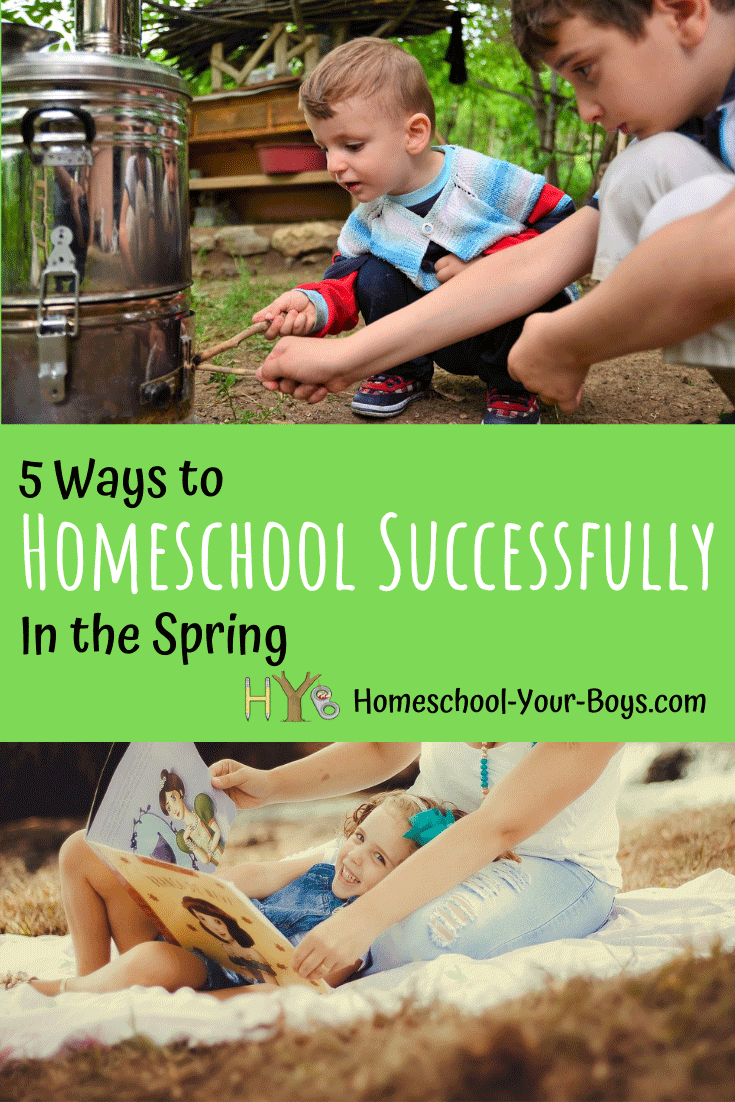 5 Ways to Homeschool Successfully in the Spring - Homeschool Your Boys
